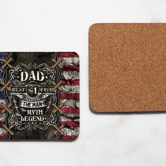 Hand Crafted | Dining | Mens Fathers Day Dad Man Myth Legend American ...
